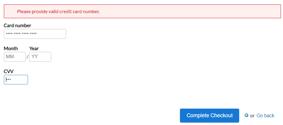 Accept.js card form freezes with invalid card number [#3105256] | Drupal.org